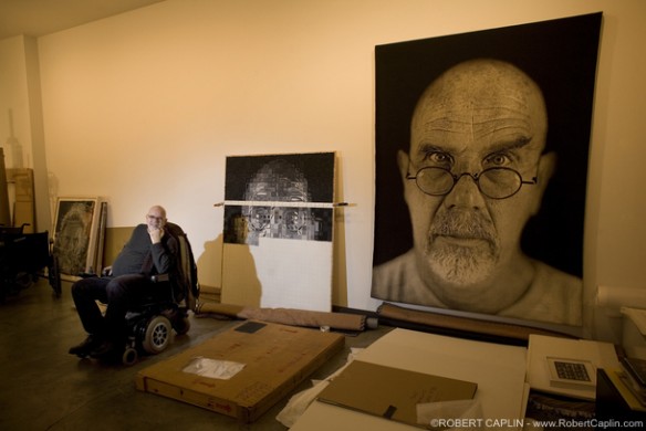 From The Archives: Legendary Artist Chuck Close | Robert Caplin Photography